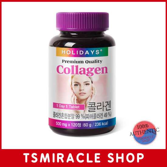HOLIDAYS Premium Quality Collagen 120 Tablets 4 Month Supply | Shopee ...