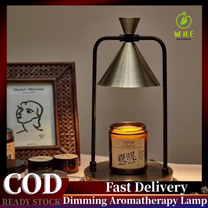 COD*Ready Stock Candle Warmer Lamp With 2 Halogen Light Bulbs ...