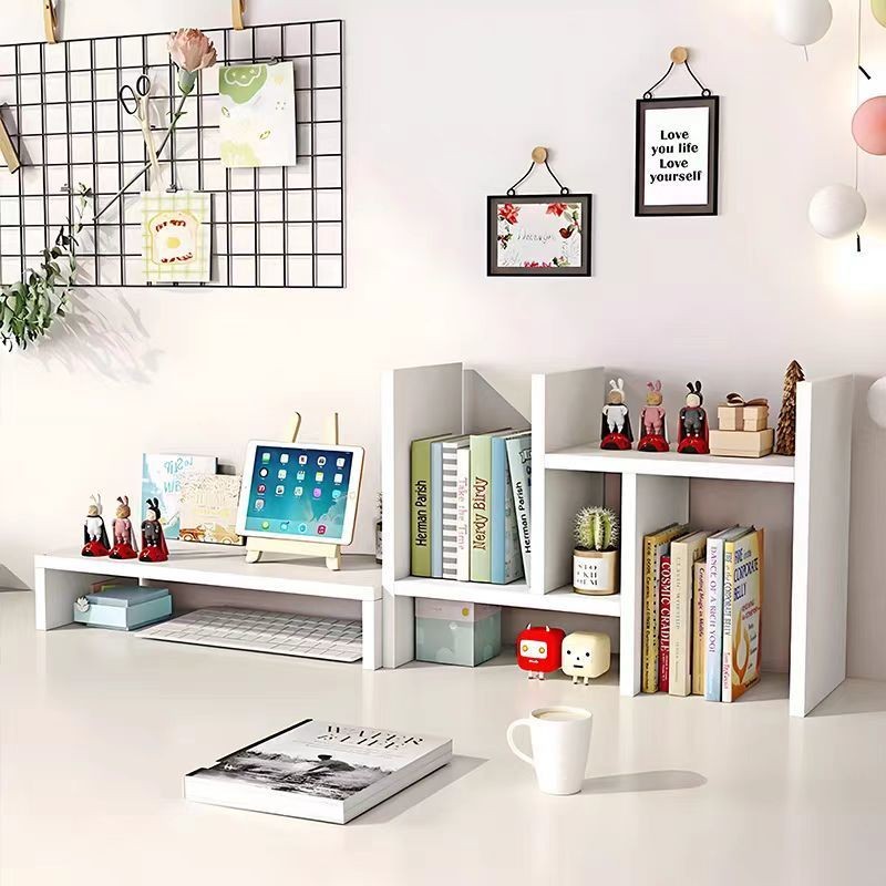 Adjustable Book Shelf/Portable Office Table Book Rack Multipurpose ...