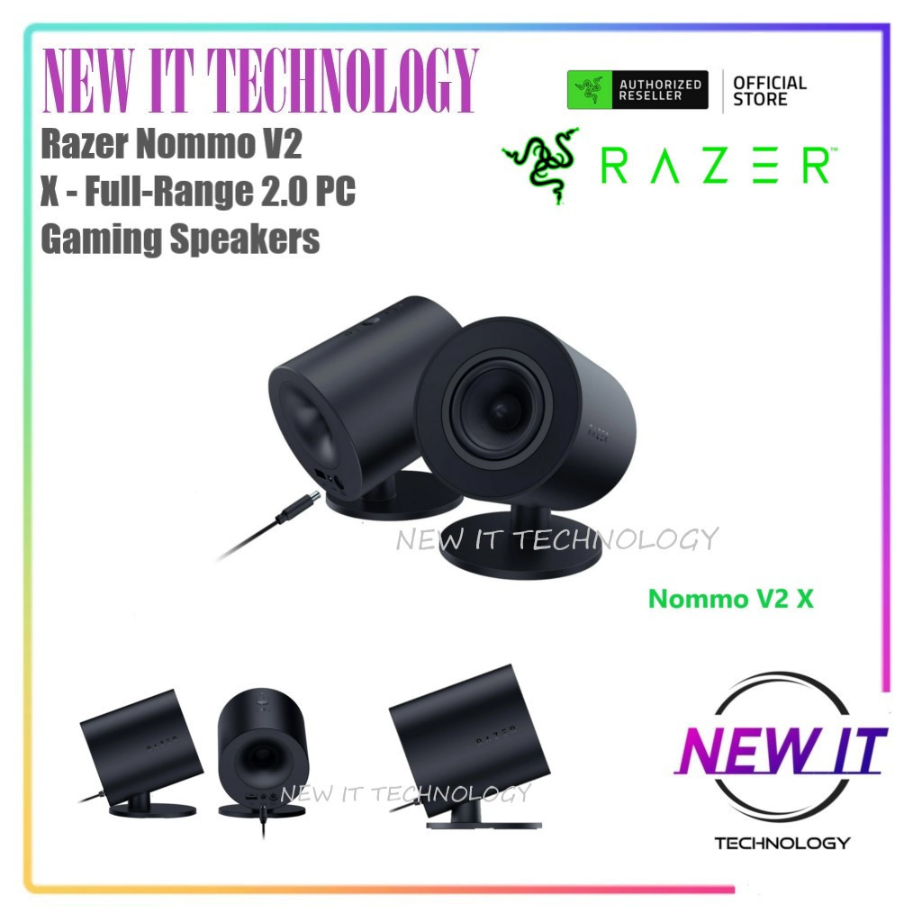 Razer Nommo V2 Series THX PC RGB Full-Range 2.0&2.1 Gaming Wireless ...