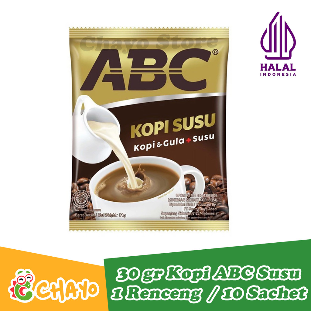 Abc coffee milk Sachet (10 sachets / plan) | Shopee Singapore