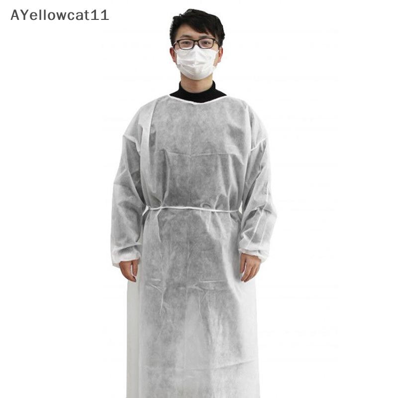 AA Disposable Laboratory Isolation Cover Gown Surgical Clothes Uniform ...