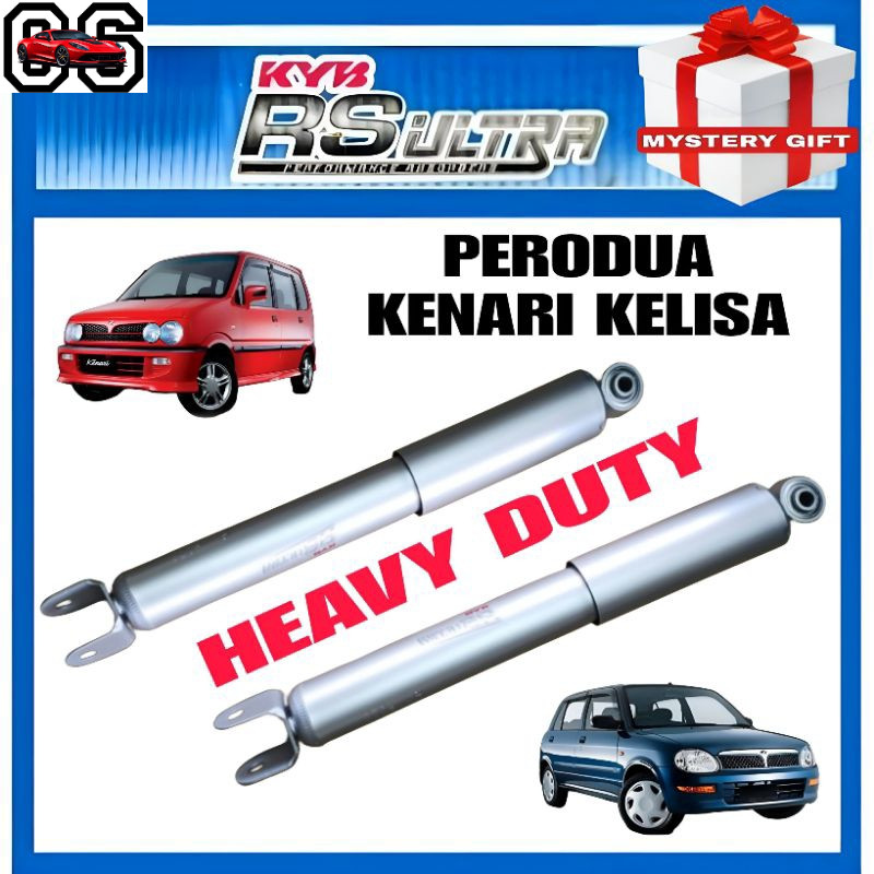 CS KYB RS ULTRA PERODUA KENARI KELISA ABSORBER REAR HEAVY DUTY ABSORBER ...
