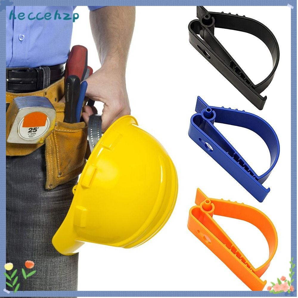 HECCEHZP Safety Helmet Clamp, POM Workplace Safety Multifunctional ...