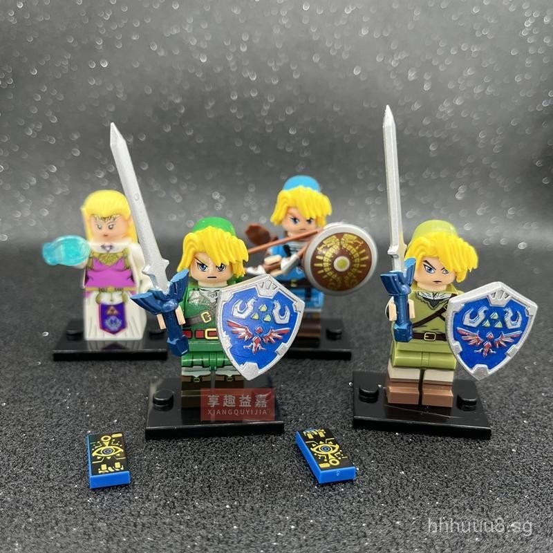 Game Legend of Zelda Breath of the Wild Link Compatible with Lego Third ...