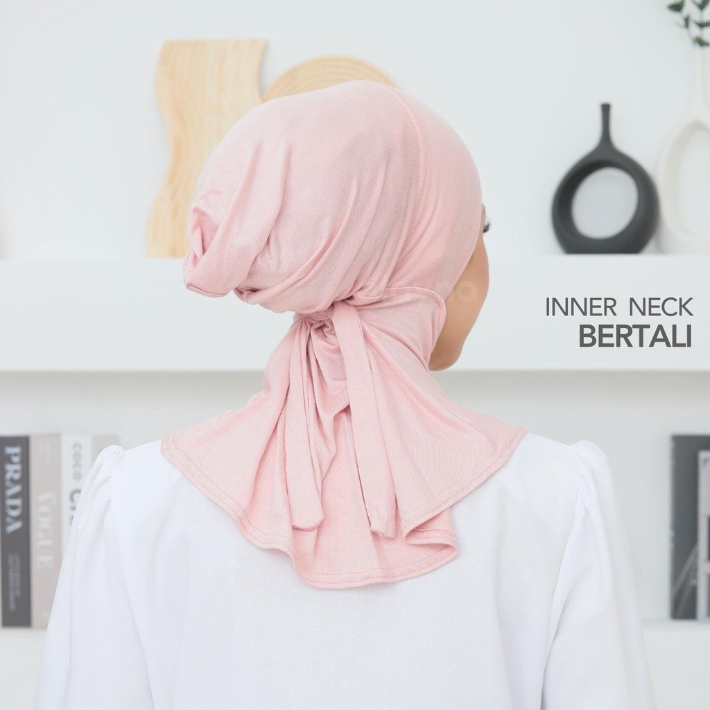 ALAYNA Inner Neck Bertali | Scarf Anak Tudung Ninja Stretchable Iner ...