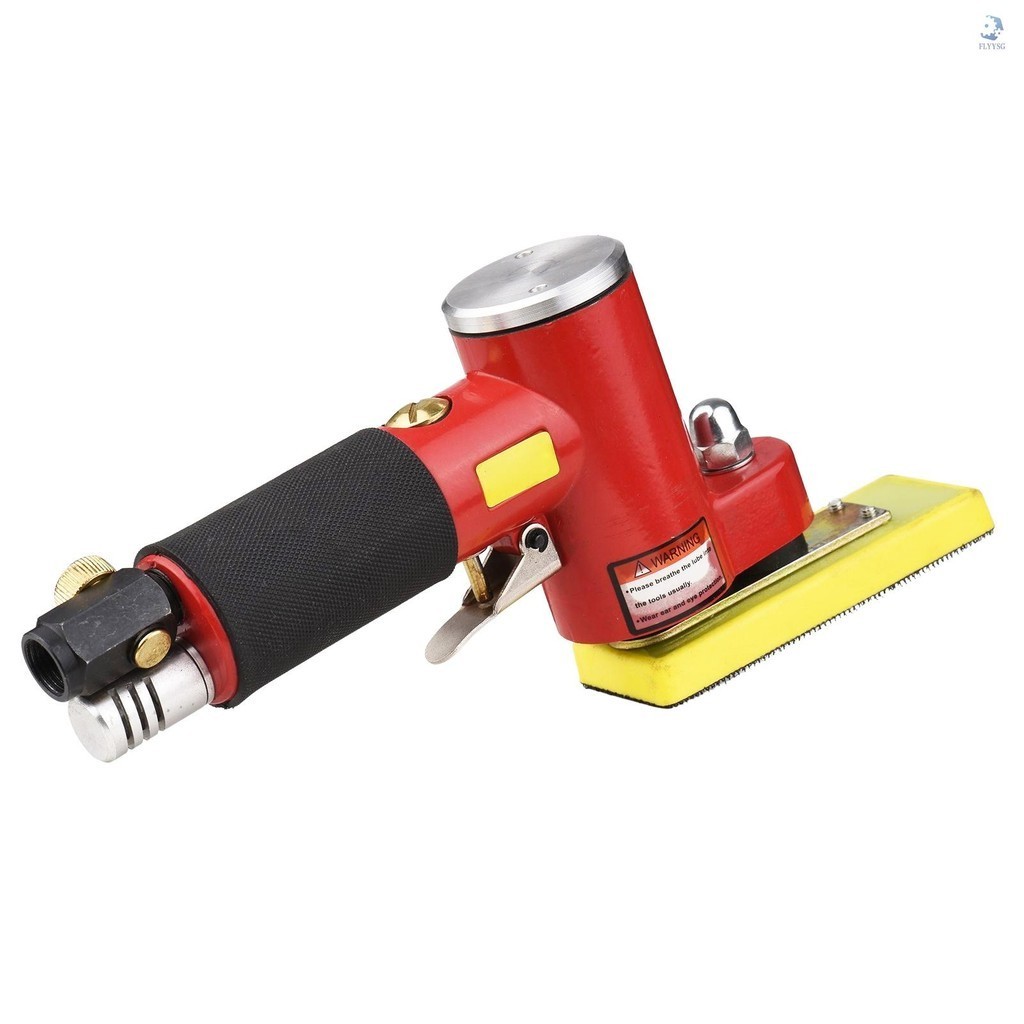 Mini Straight Line Air Sander with 2 Sanding Pads Random Orbital ...