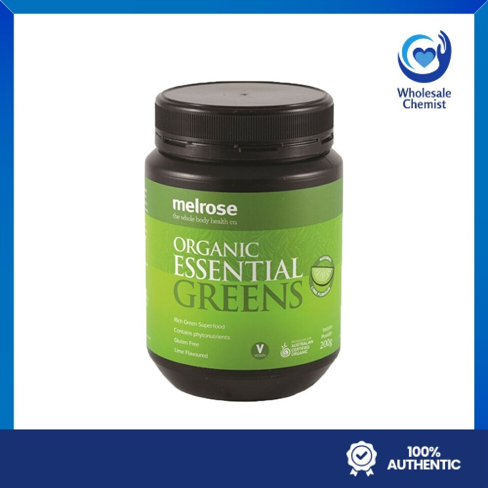 Melrose Organic Essential Greens Powder (200g) | Shopee Singapore