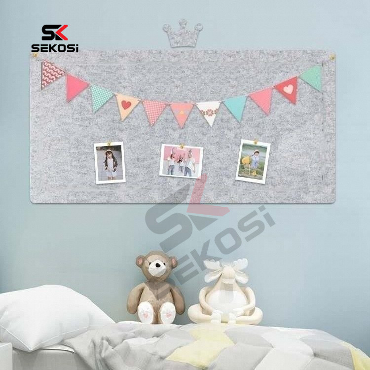 SK80 * 120cm Wall Sticker Felt Board Colorful Cork Board Photo Photo ...