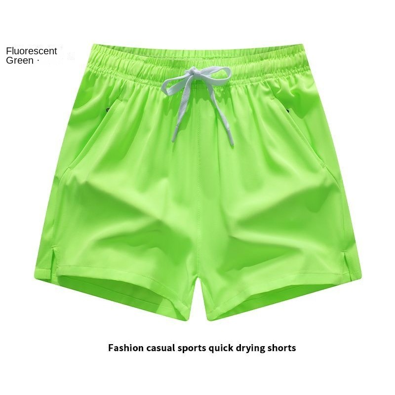 Summer Thin Style Fitness Running Quick-Drying Breathable Sports Shorts ...