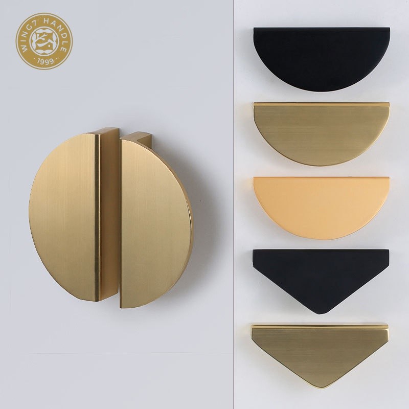 Aluminum Gold Furniture Handle Kitchen Handle Drawer Knobs Cabinet ...