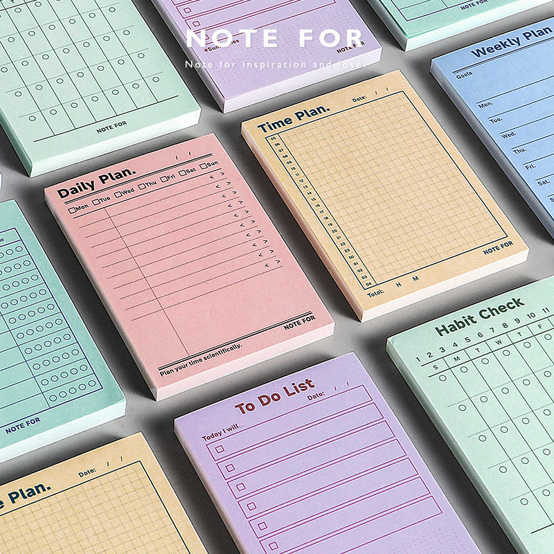 80 Sheets To Do List Notepad Weekly Plan Notepad Tear Off Planning Memo ...