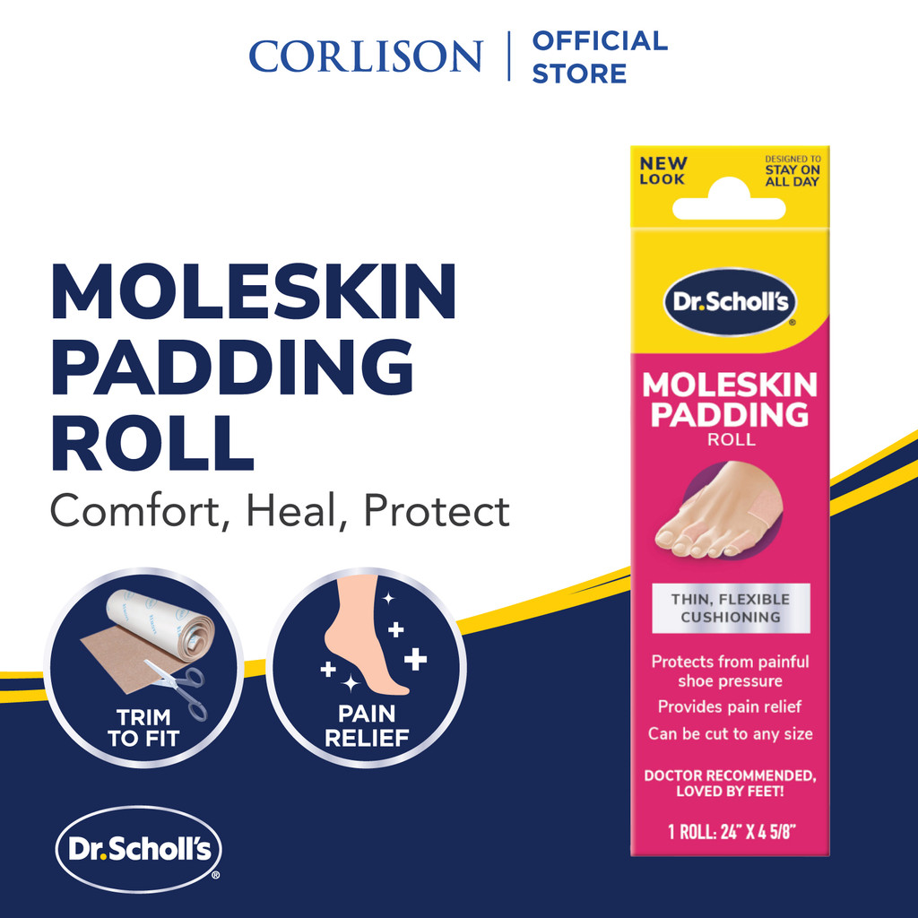 Dr.Scholl's Moleskin Padding Roll 24' x 4 5/8" | Shopee Singapore