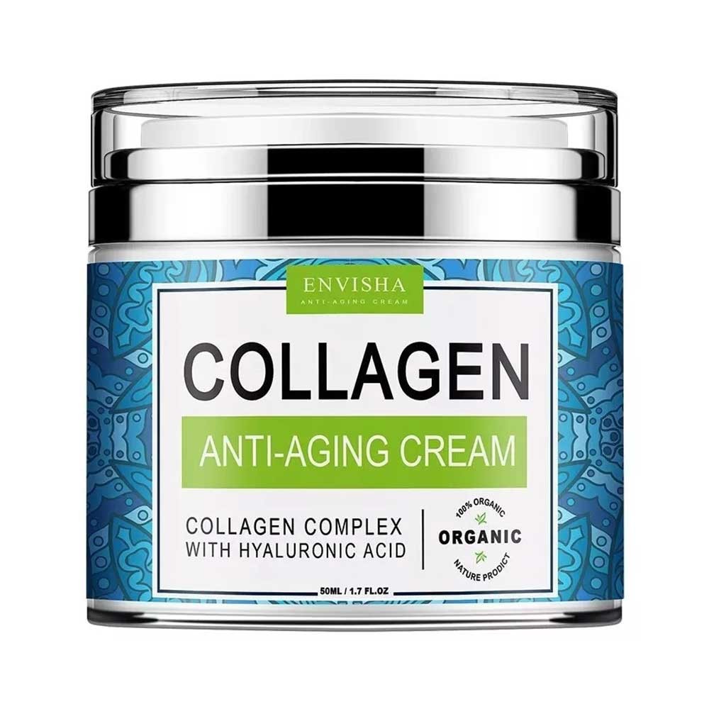 ENVISHA COLLAGEN ANTI-AGING CREAM Collagen Complex With Hyaluronic Acid ...