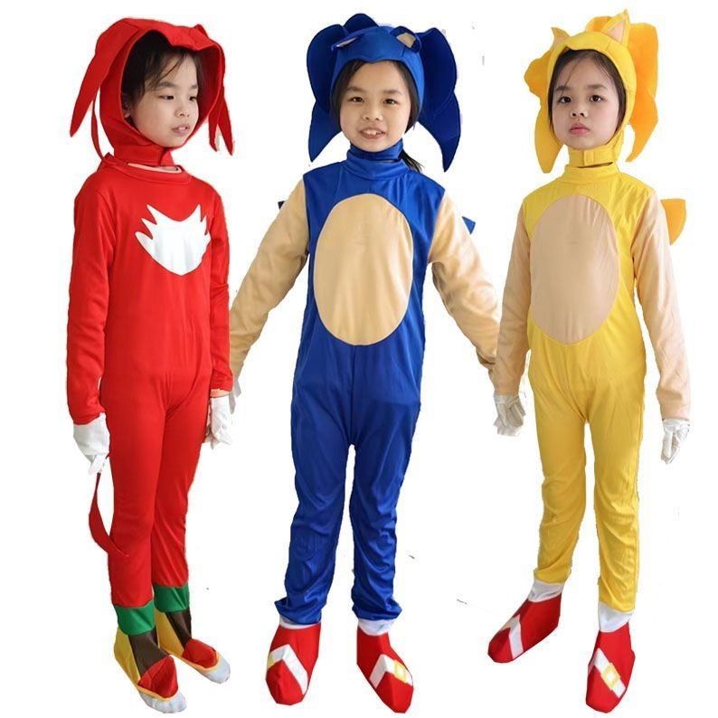 Halloween Sonic Costume Children Children Children Hedgehog Sonic ...