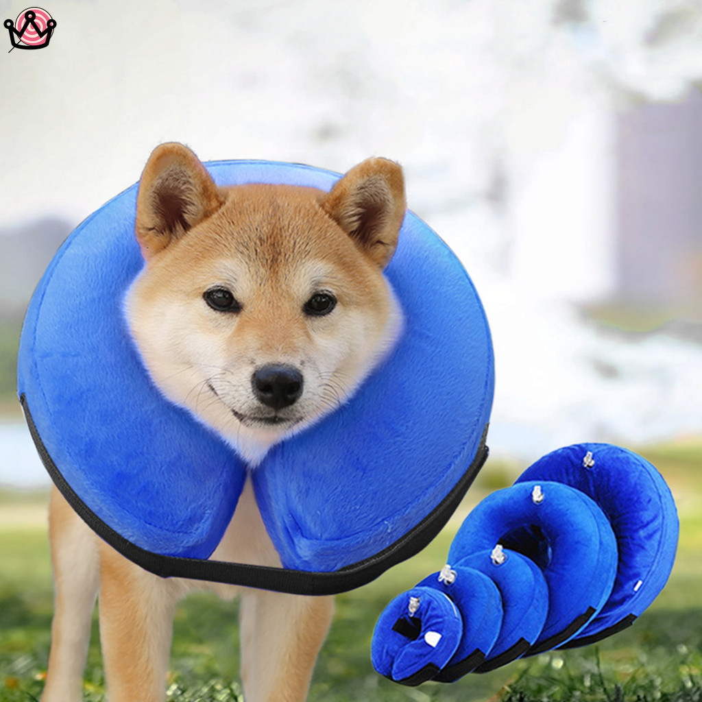 JP1 Dog Cone Collar, Inflatable Dog Cone Soft Protective Dog Cone ...