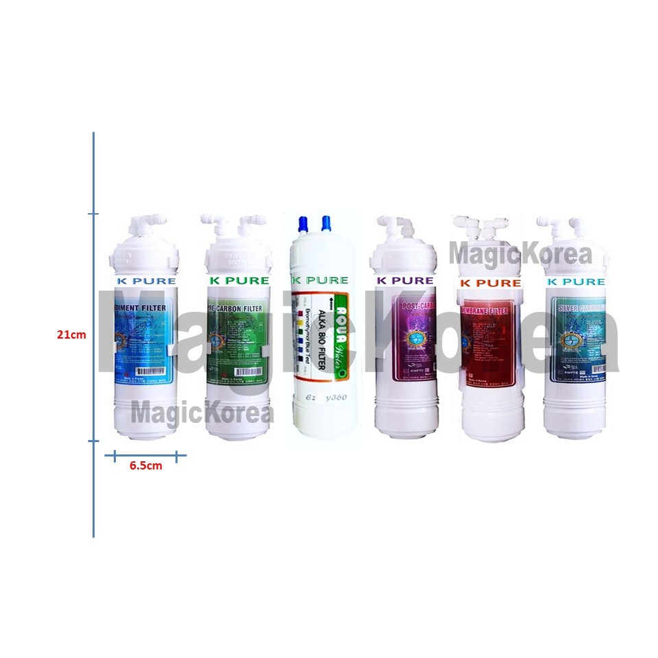 Korea Purisys Water Filter 8" Halal Water Dispenser Purifier Alkaline ...