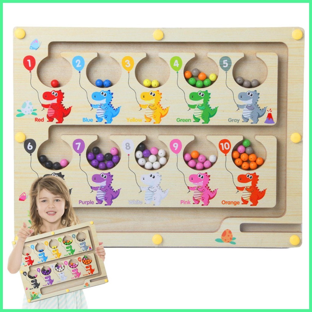 Color Maze Games Magnetic Maze Toy Maze Board Color Sorting Puzzle Maze ...