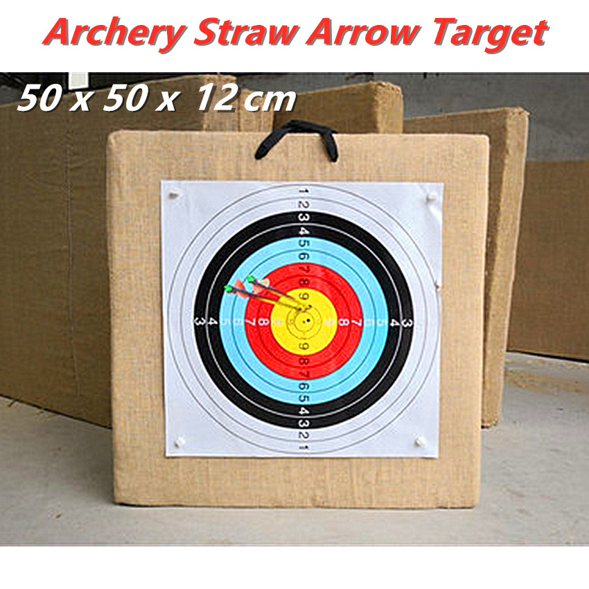 Memanah Straw Arrow Target Board Compound Bow Use Long Life Target 50 x ...