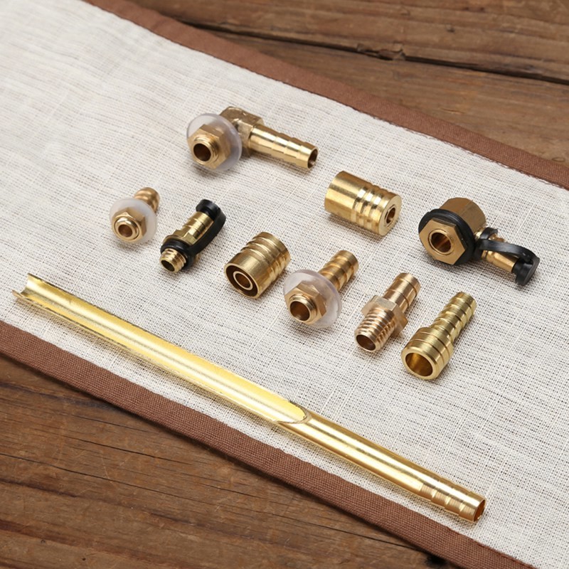 Tea Tray Accessories Tea Table Drainage Copper Pipe Connector Stainless ...