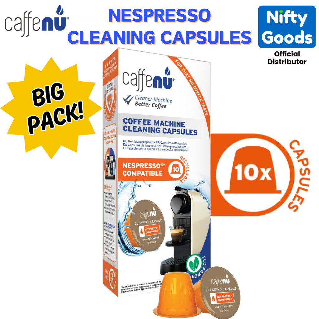 🇿🇦 CAFFENU Nespresso Cleaning Capsules ECO Original Oil Residue ...