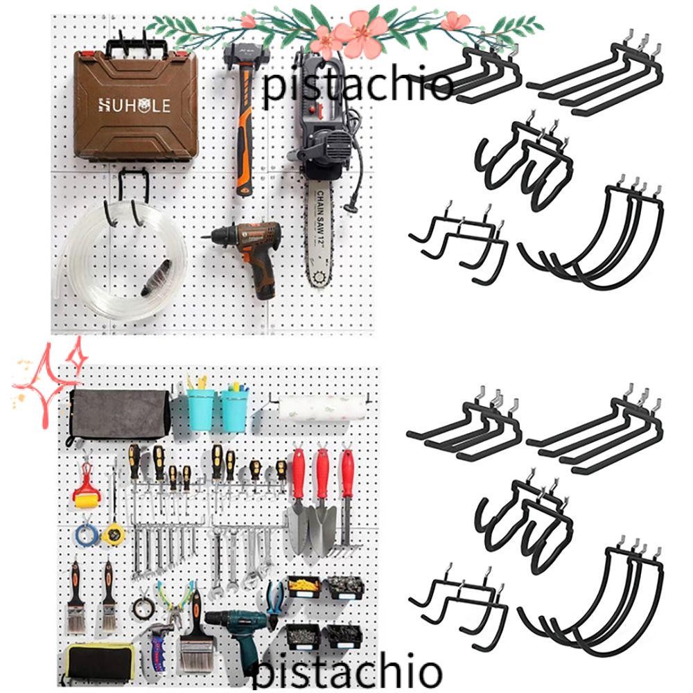 PISTACHIO Garage Storage Hooks Hanger Rack Multi-Function Tool Wall ...