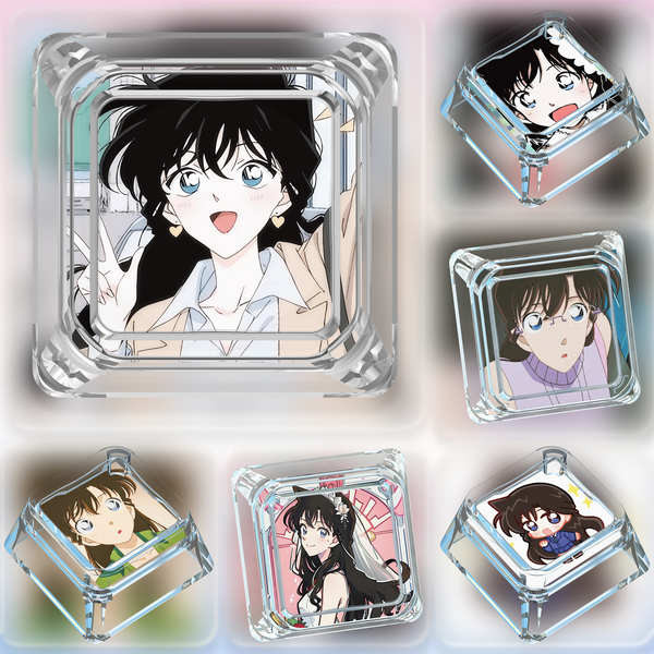 Maorilan Keycap Detective Conan Cute Xiaolan Mechanical Keyboard Unique ...