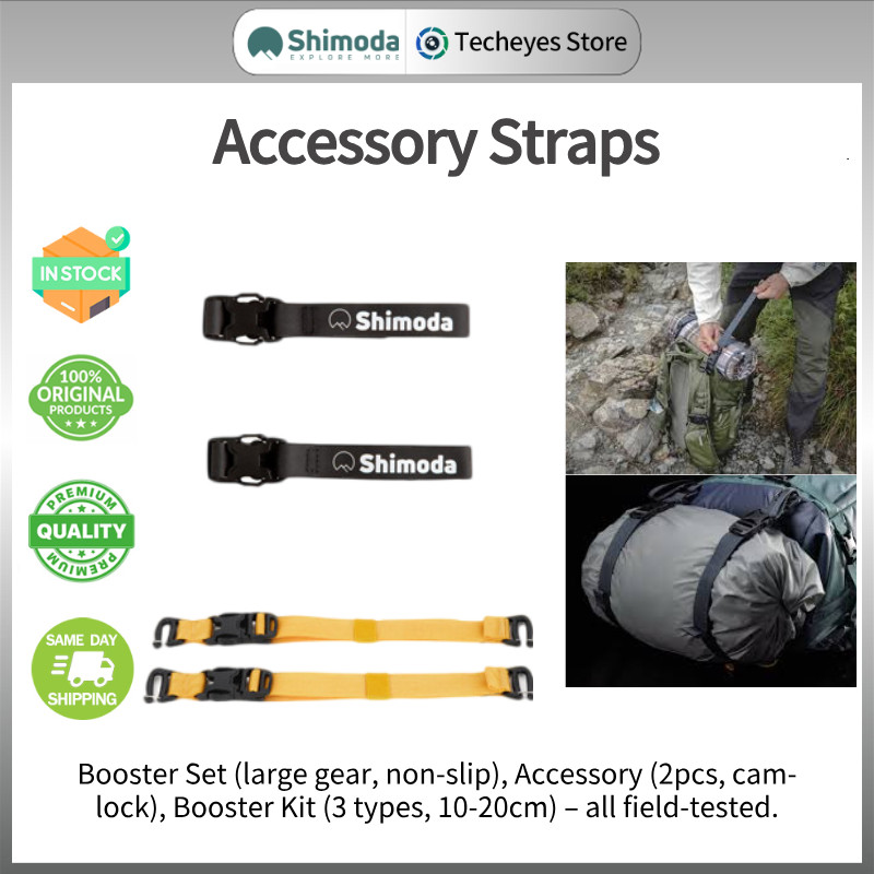 Shimoda Backpack Accessories-Booster Strap Set/Straps (set of 2)/Strap ...