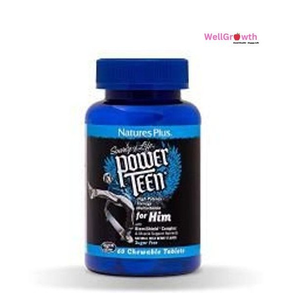 Nature's Plus (Source of Life) - Multinutrient, Power Teen Multivitamin ...