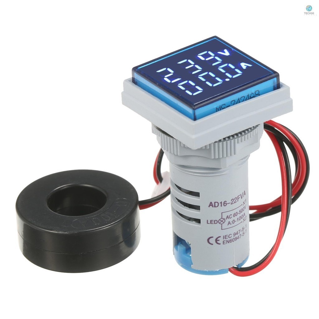 Display Current Led Display Voltmeter Led Indicator Monitor Panel ...