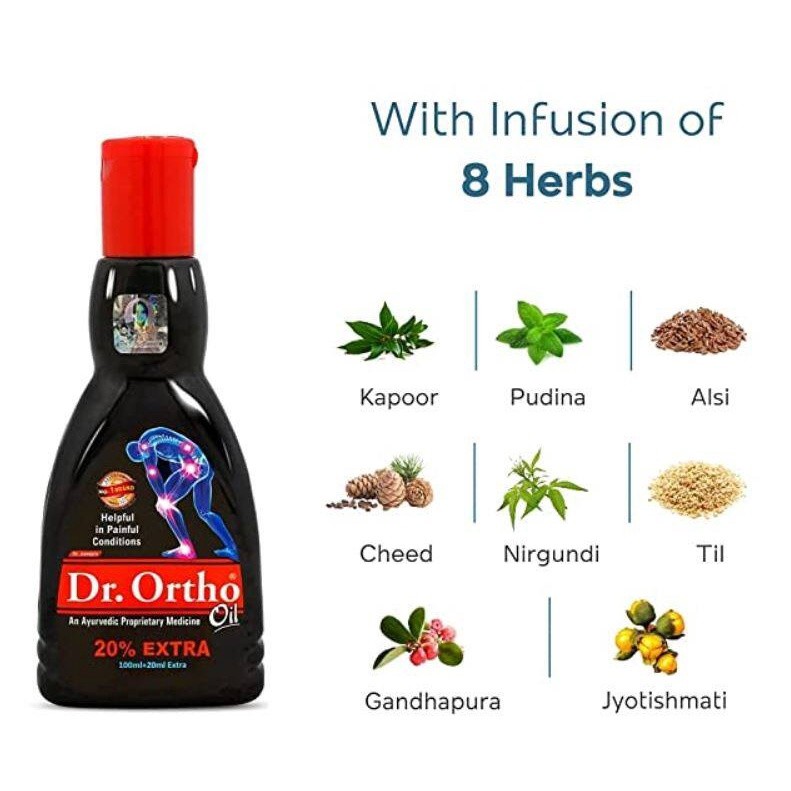 dr.ortho oil (100ml) | Shopee Singapore