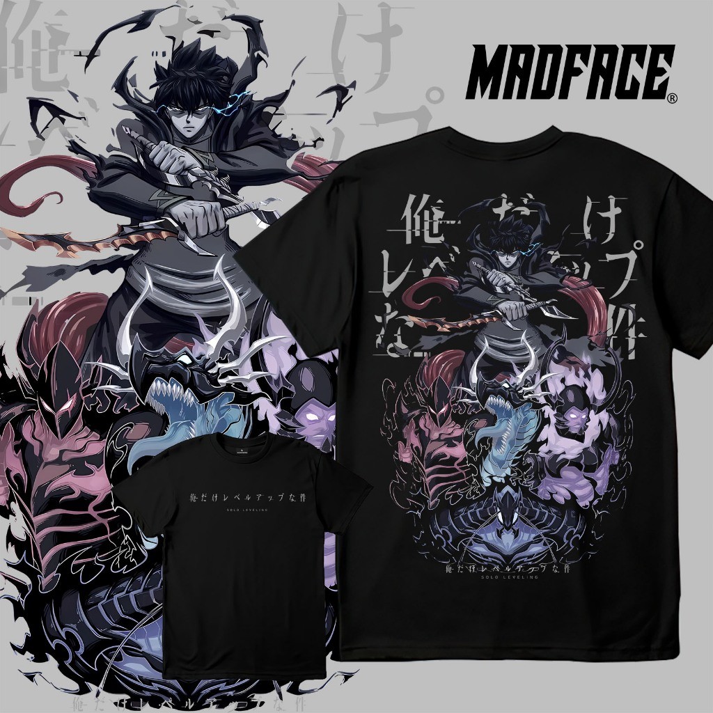 Solo leveling anime basic shirt short sleeve shirt casual shirt men's ...