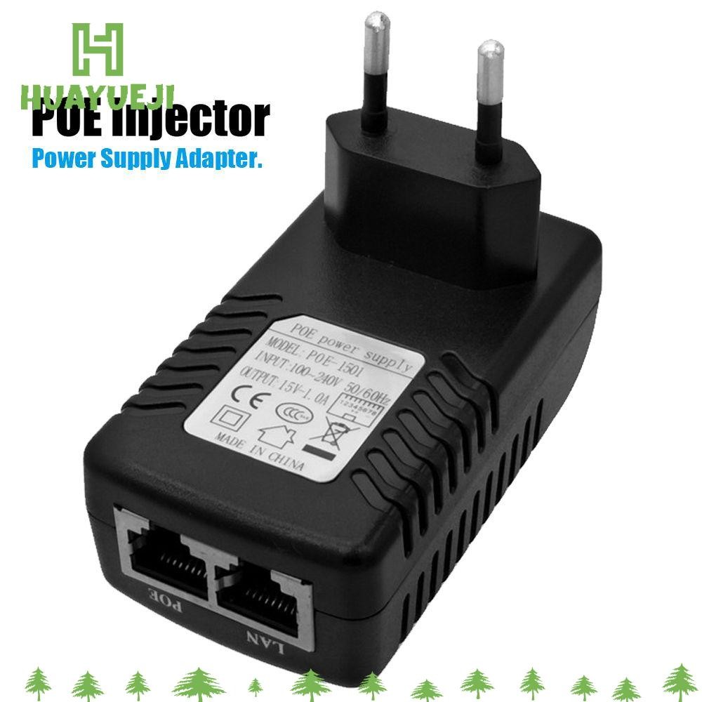 HUAYUEJI POE Injector Universal Wireless AP Bridge CCTV IP Camera Over ...