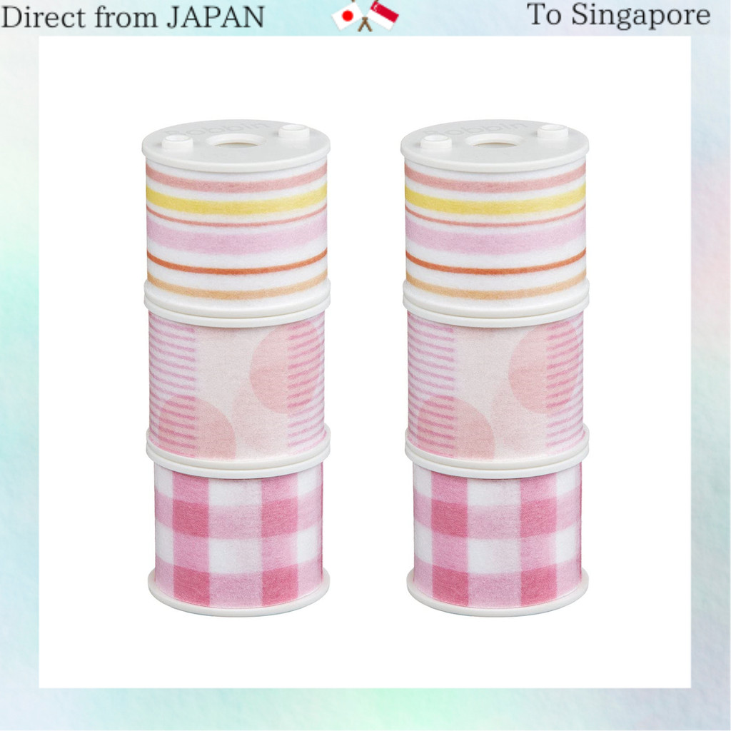 KOKUYO Masking Tape Bobbin Tape Bobbin Momoiro 3 Piece Set of 2 T-B1115 ...