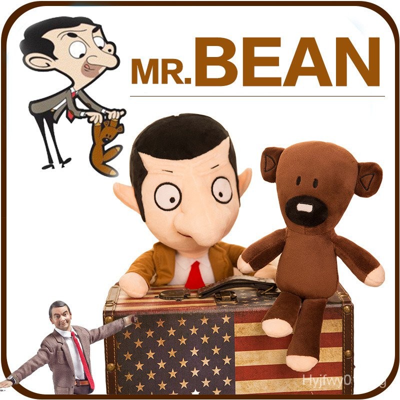 Cute Cartoon Doll Mr. Bean Internet Celebrity Same Style Bean Bear ...