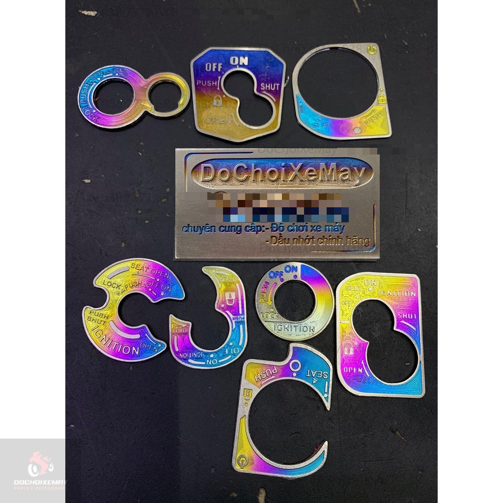 Titanium lock stickers for many car models for all types of vehicles ...