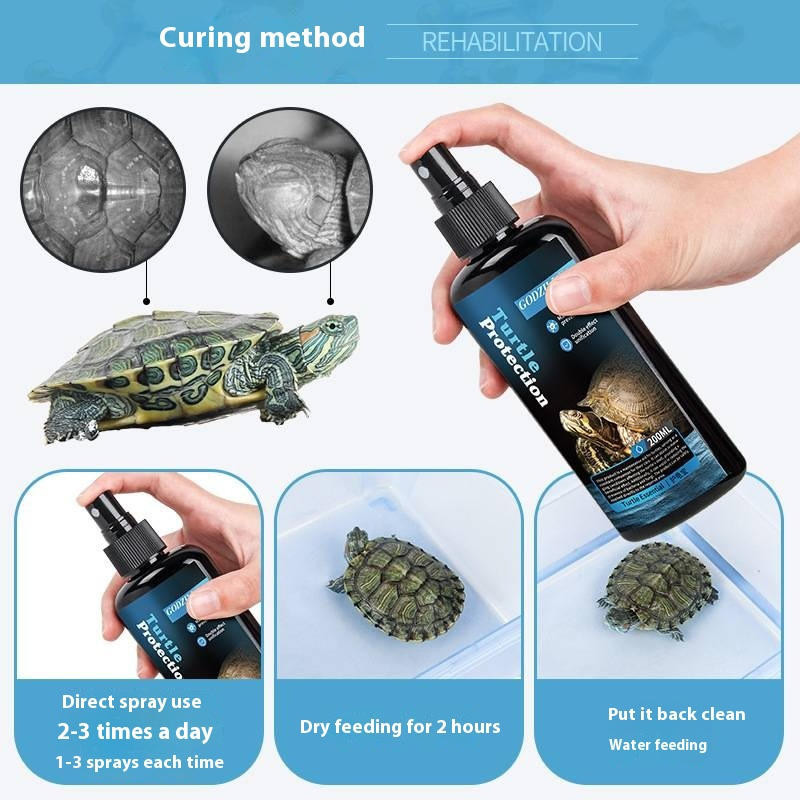 Jonsanty Tortoise and Turtle Treatment Spray- Protection, white spot ...
