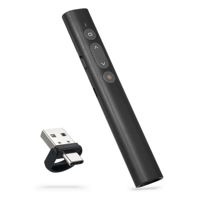 Bisofice Laser Presentation Pointer for PowerPoint PPT Clicker w/ USB ...