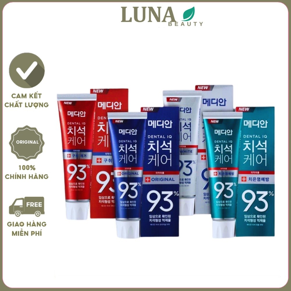 Median Dental IQ 93% Korean toothpaste 120g genuine NPP Bizshop ...