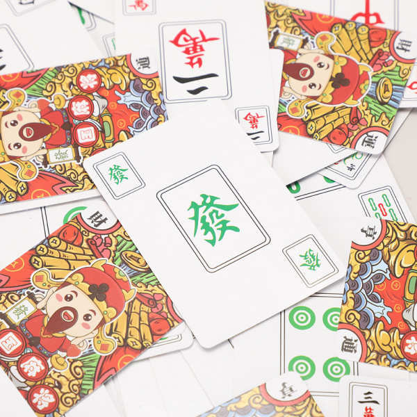 mahjong tiles Paper Mahjong Playing Cards Wide Edition Home Thickened ...