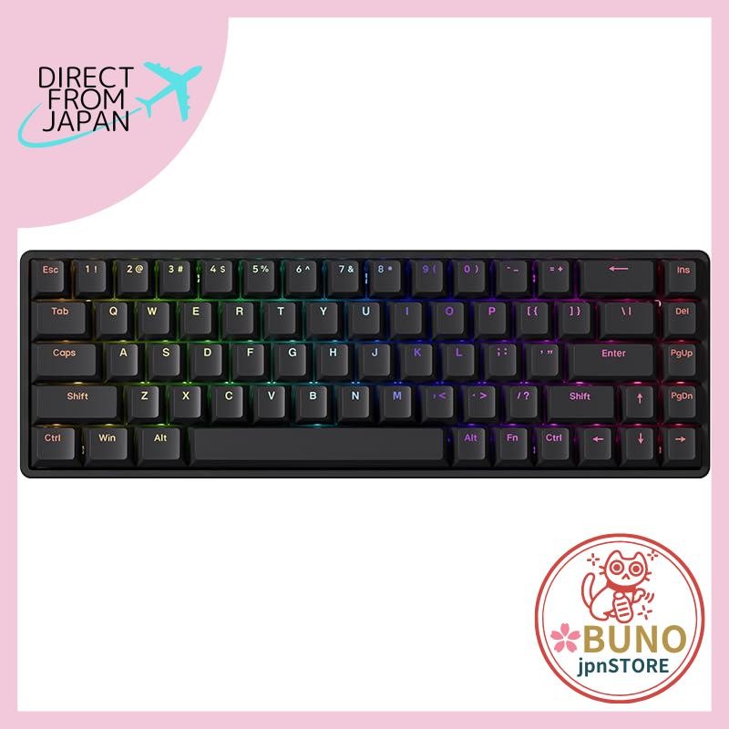 Gaming keyboard ATK 68 Black L Magnetic switch Rapid trigger compatible ...