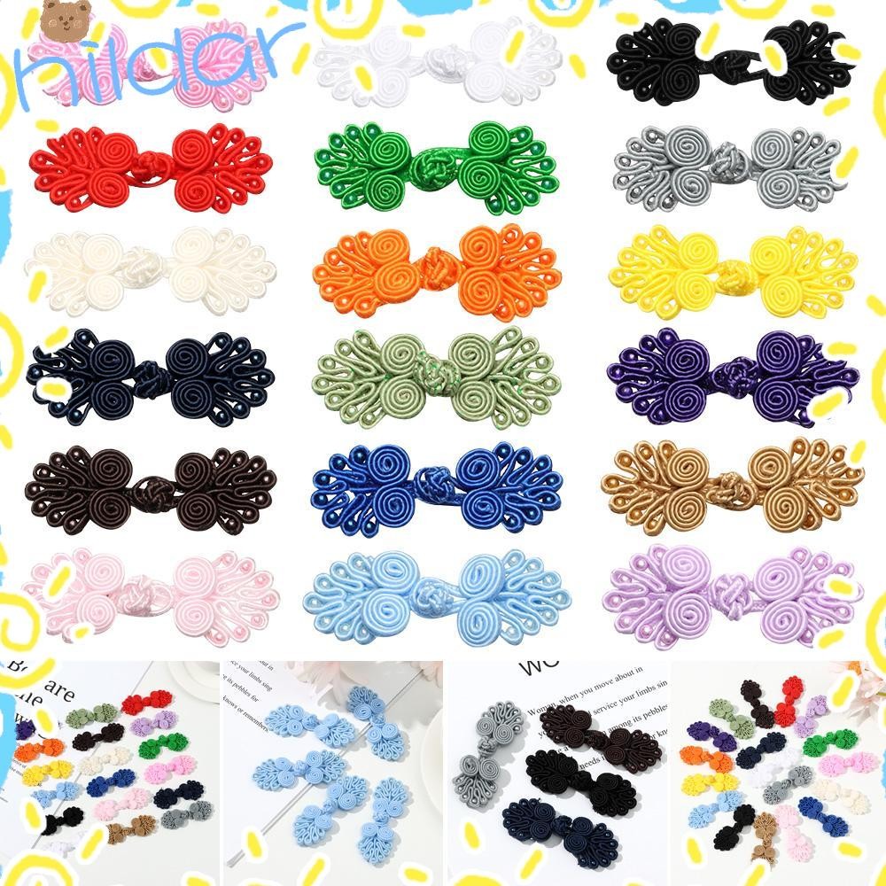 HILDAR 5Pcs Chinese Knot Button Classic Invitation DIY Knot Fastener ...
