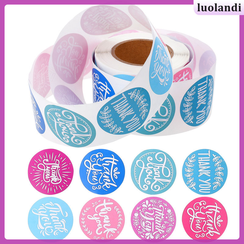 Thank You Sticker Packing Stickers Seal Labels Gift Wrapping Adhesive ...