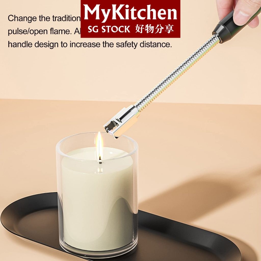 MyKitchen USB Lighter Kitchen Lighter Rechargeable Lighter Candle ...