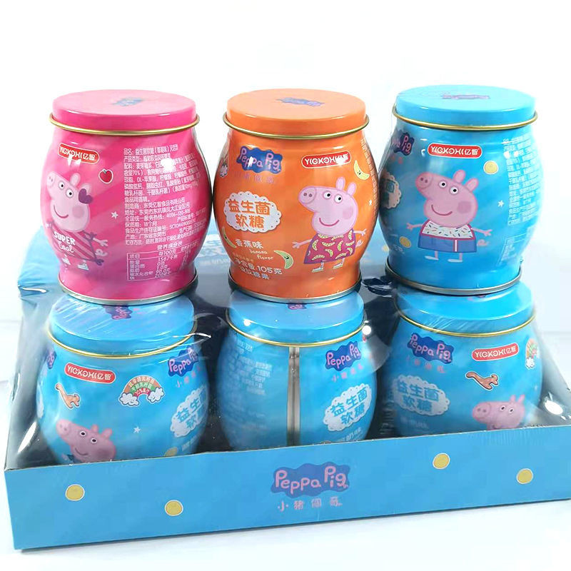 Peppa Pig Probiotics Q Soft Candy105g Children's Juice Candy Anticavity ...