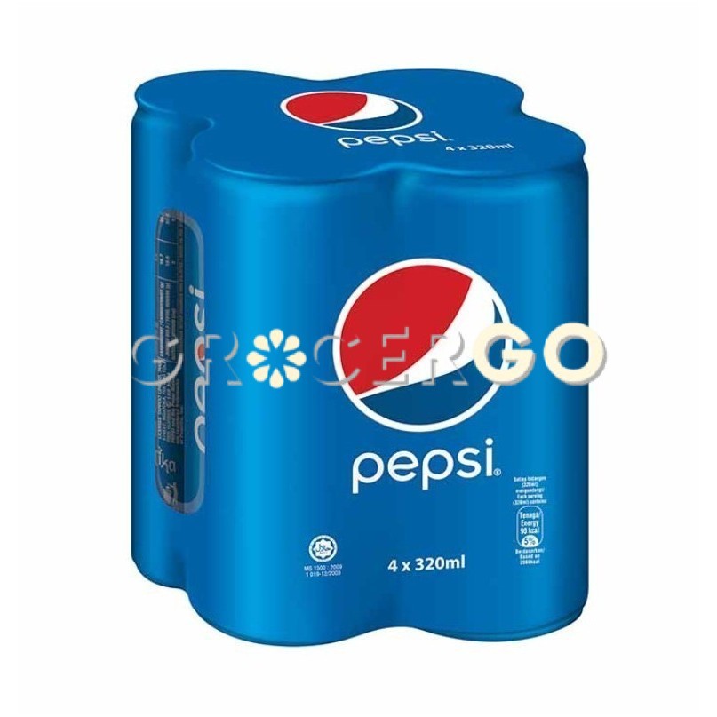 Pepsi (Pack of 4 x 320ml) | Shopee Singapore