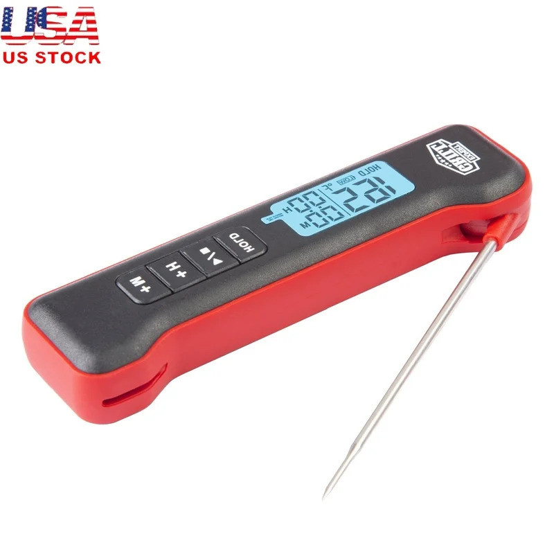 Pocket Digital Instant Read Meat Thermometer Fast Accurate Temperature ...