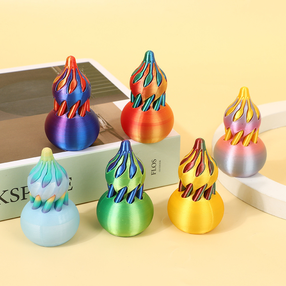 [Stress Relief Gourd]3d Printed Gourd Rotation3d Printed Toy New Static ...