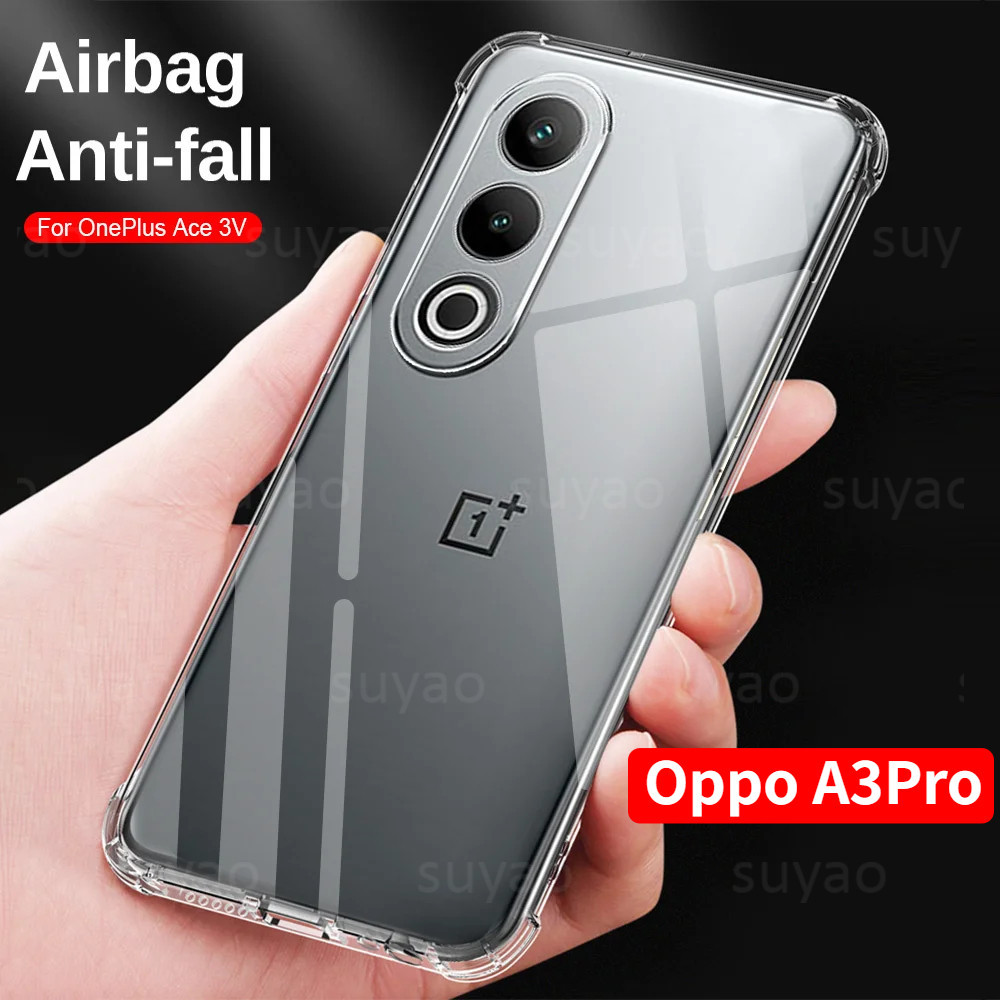 For Oppo A3 Pro A3Pro 5G 2024 Phone Case Clear Transparent Casing ...