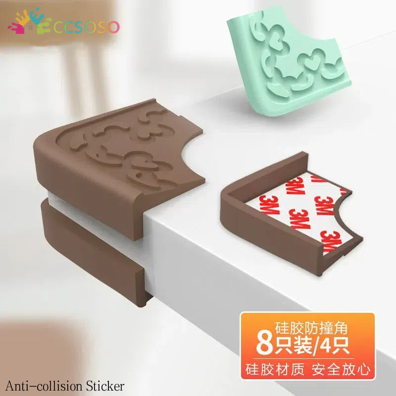 Silicone Table Corner Anti-collision Corner Protector Children's Anti ...